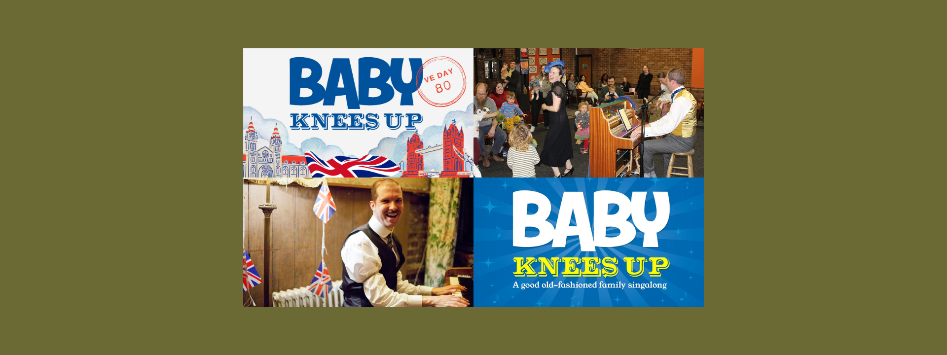Baby Knees Up - VE Day 80 special - May 2025 | Woolwich Works